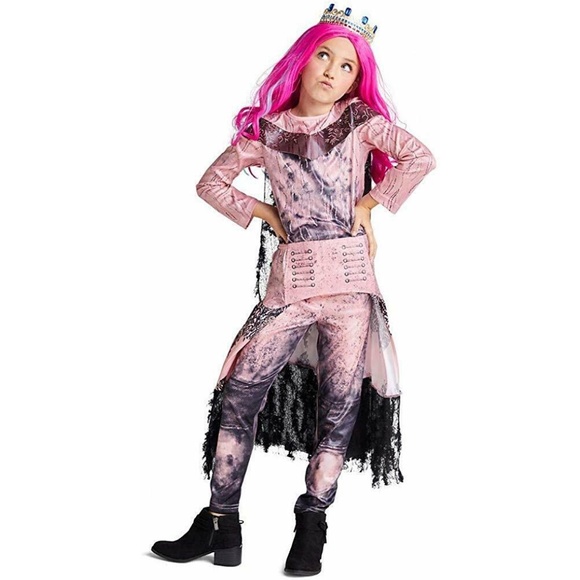 Disney | Costumes | New Disney Store Descendants 3 Audrey Pink Wig Hair ...